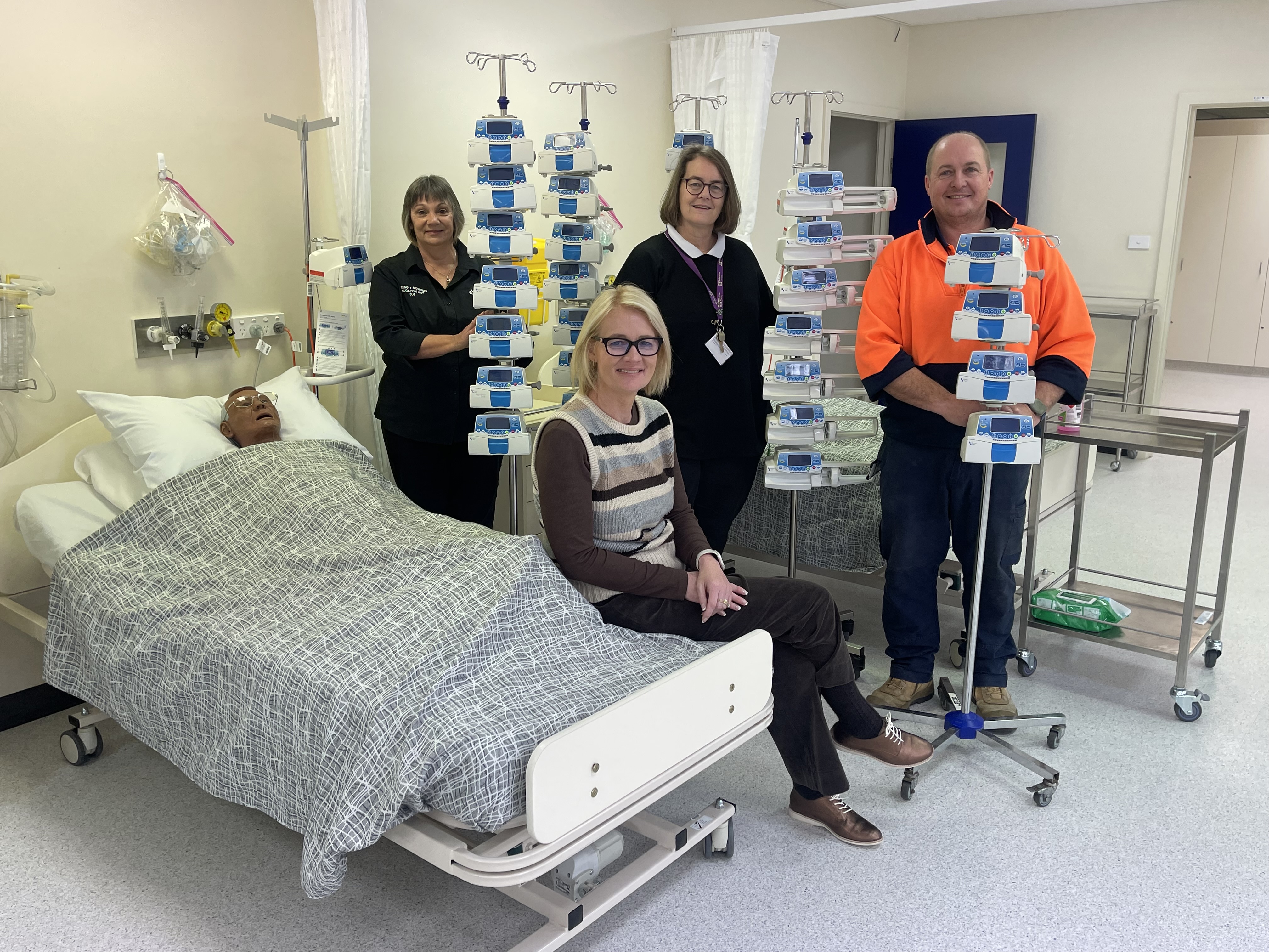 Old IV pumps given new life at Federation University